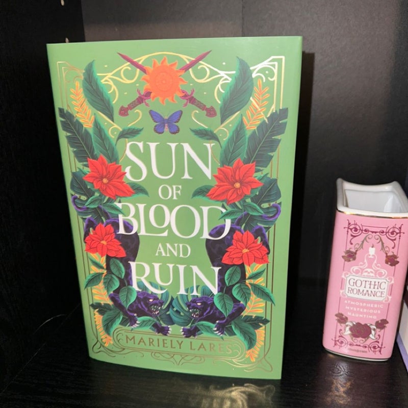 Sun of blood and ruin fairyloot edition by Mariely Lares, Hardcover ...