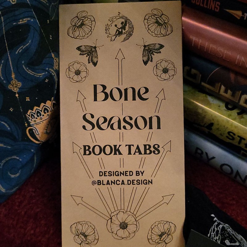 The Bone Season Page Tabs Fairyloot by Samantha Shannon, Paperback ...