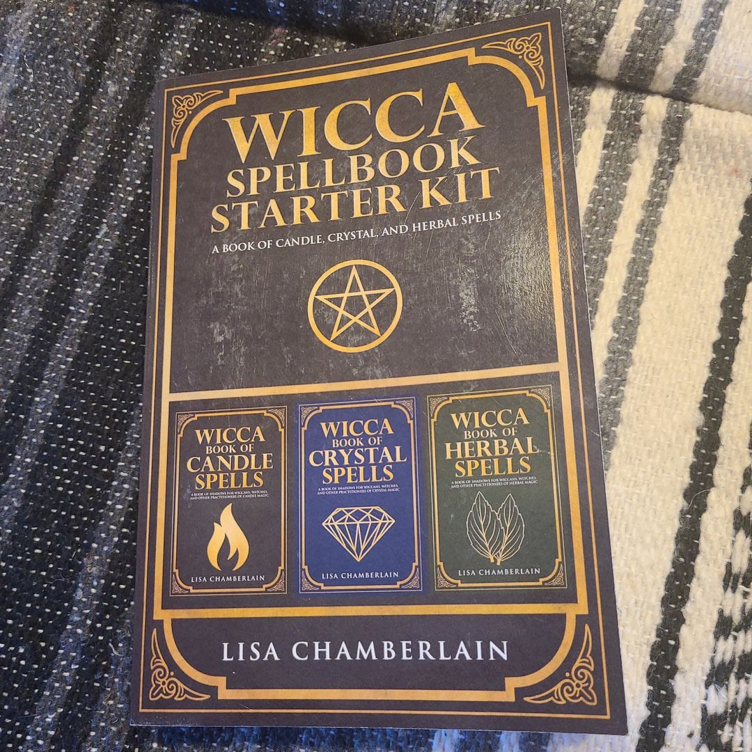 Wicca Spellbook Starter Kit by Lisa Chamberlain