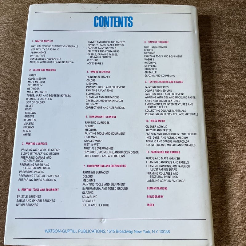 Complete Guide to Acrylic Painting by Wendon Blake