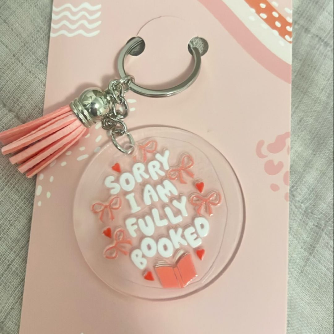 Sorry I am fully booked keychain by N/A, Paperback | Pangobooks