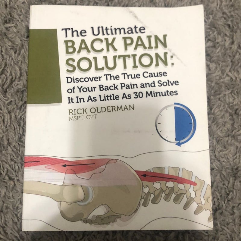The Ultimate Back Pain Solution by Boone Publishing, Paperback | Pangobooks