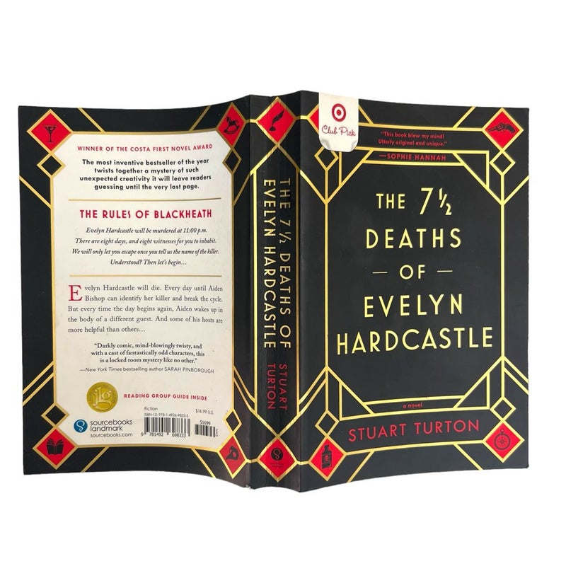 The 7 1/2 Deaths of Evelyn Hardcastle by Stuart Turton, Paperback ...