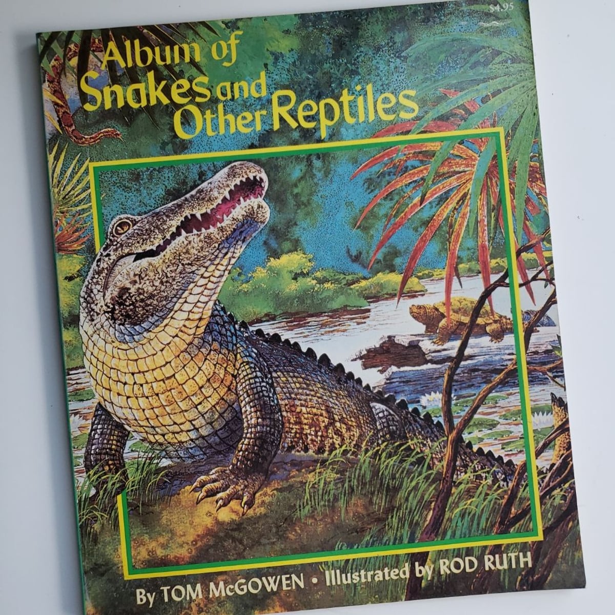 Album of Snakes and Reptiles by Tom McGowen