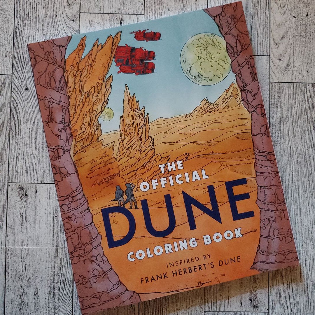 The Official Dune Coloring Book by Frank Herbert