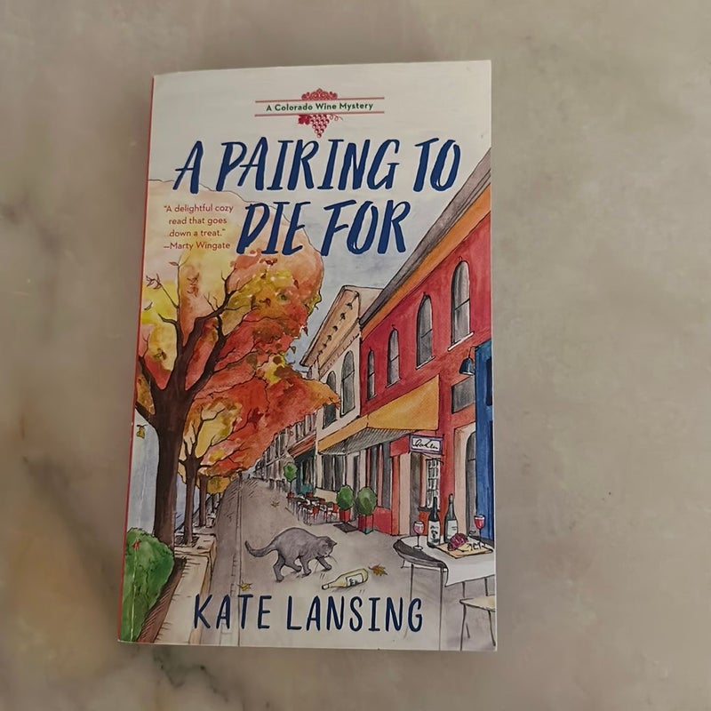 A Pairing to Die For by Kate Lansing, Paperback | Pangobooks