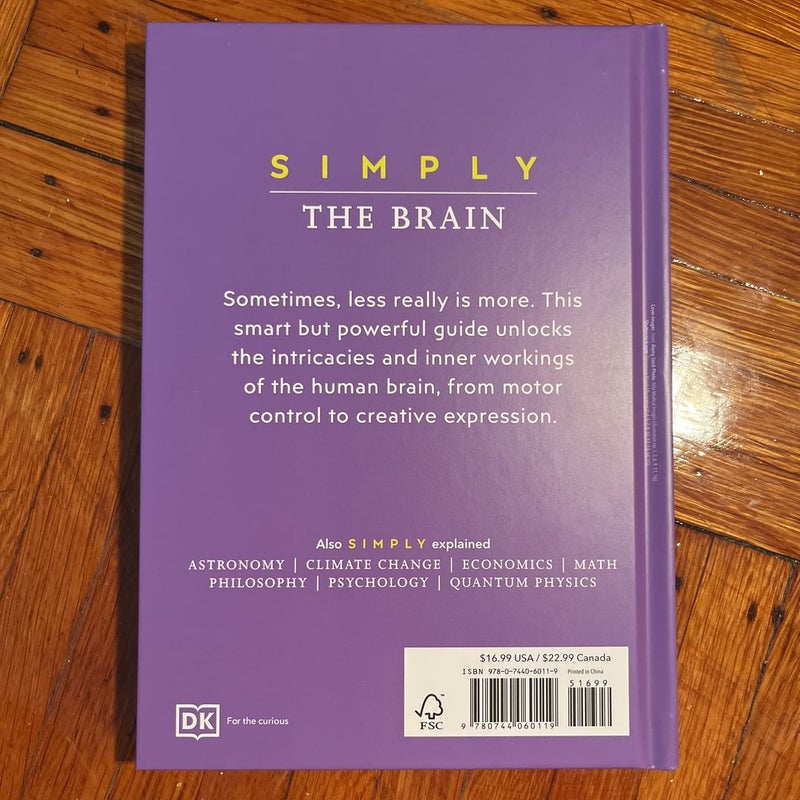 Simply the Brain by DK, Hardcover | Pangobooks