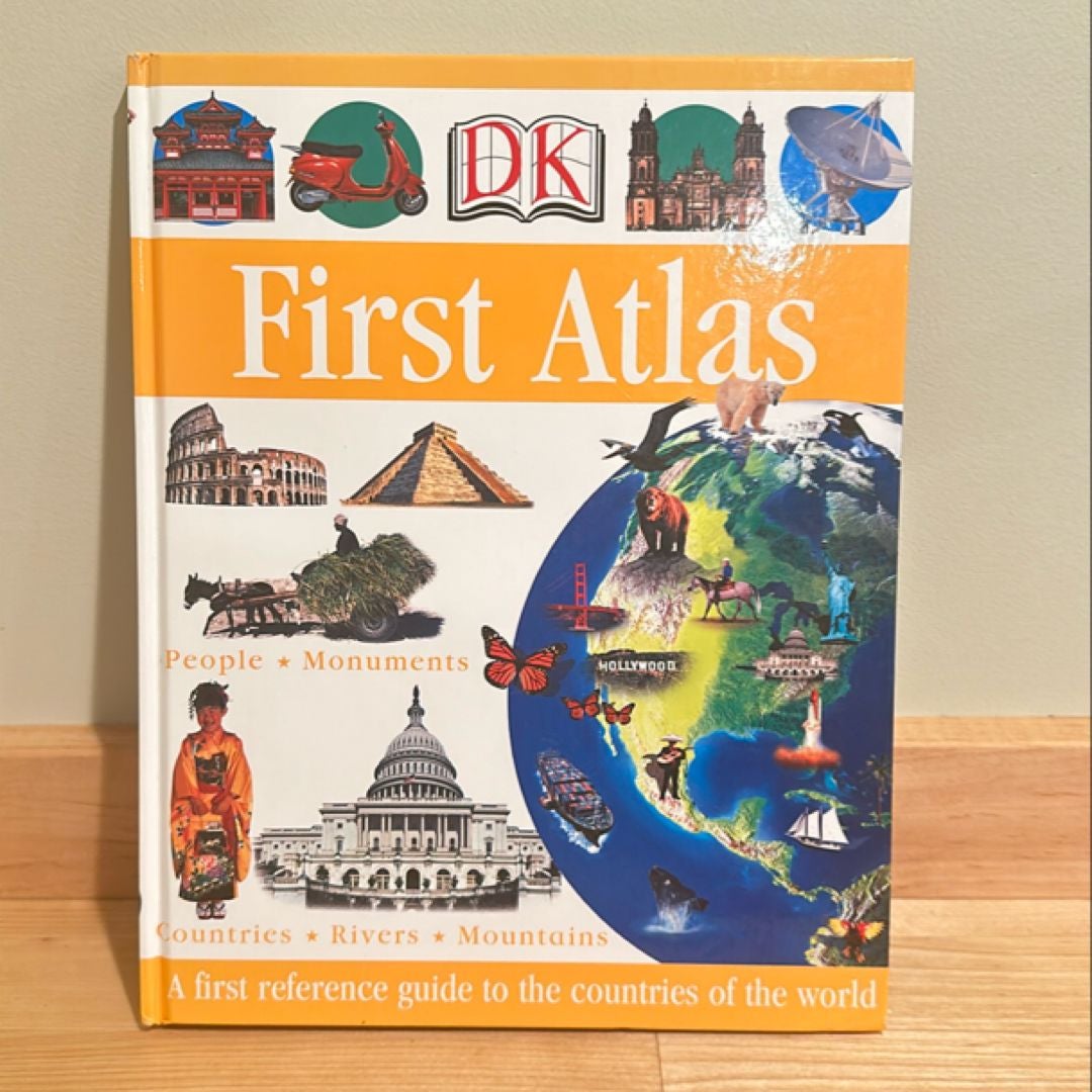 DK First Atlas by Anita Ganeri, Chris Oxlade