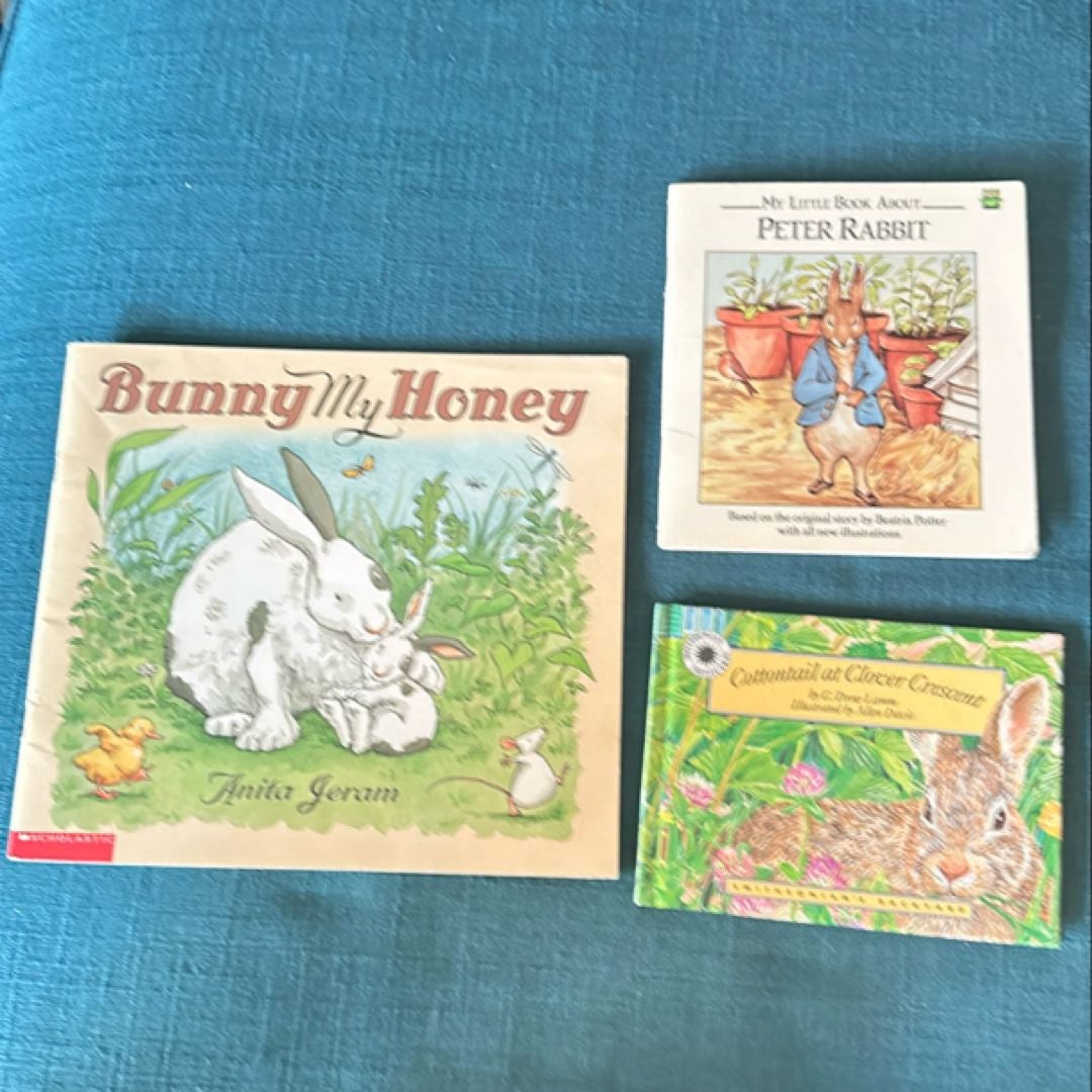 Bunny My Honey, Cottontail & Peter Rabbit by Anita Jeram, C. Drew Lamm ...