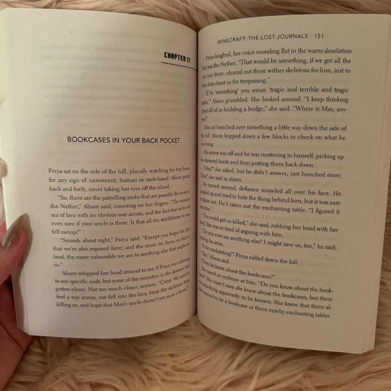 Minecraft: the Lost Journals by Mur Lafferty