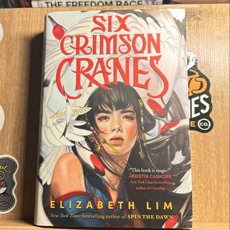 Six Crimson Cranes by Elizabeth Lim, Hardcover | Pangobooks