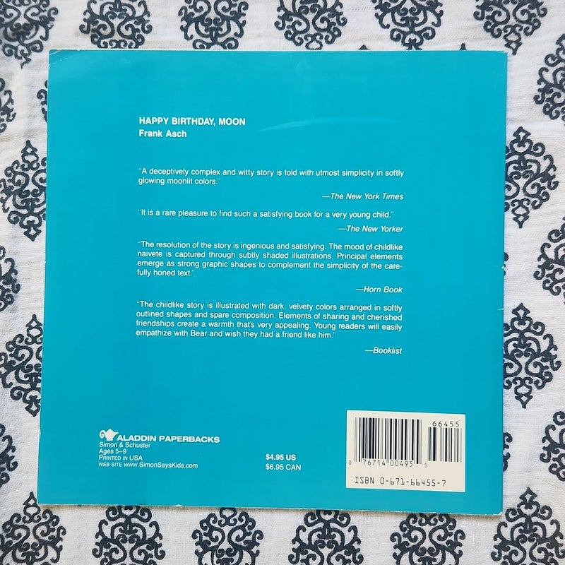 Happy Birthday, Moon by Frank Asch, Paperback | Pangobooks