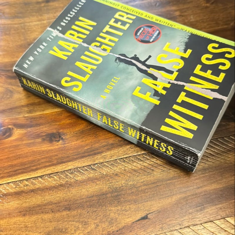 False Witness by Karin Slaughter, Paperback | Pangobooks