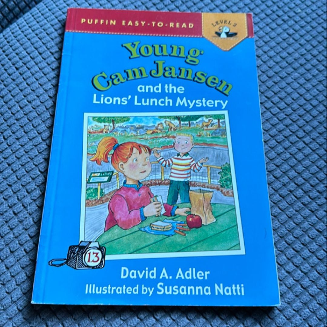 Young Cam Jansen and the Lions' Lunch Mystery by David A. Adler
