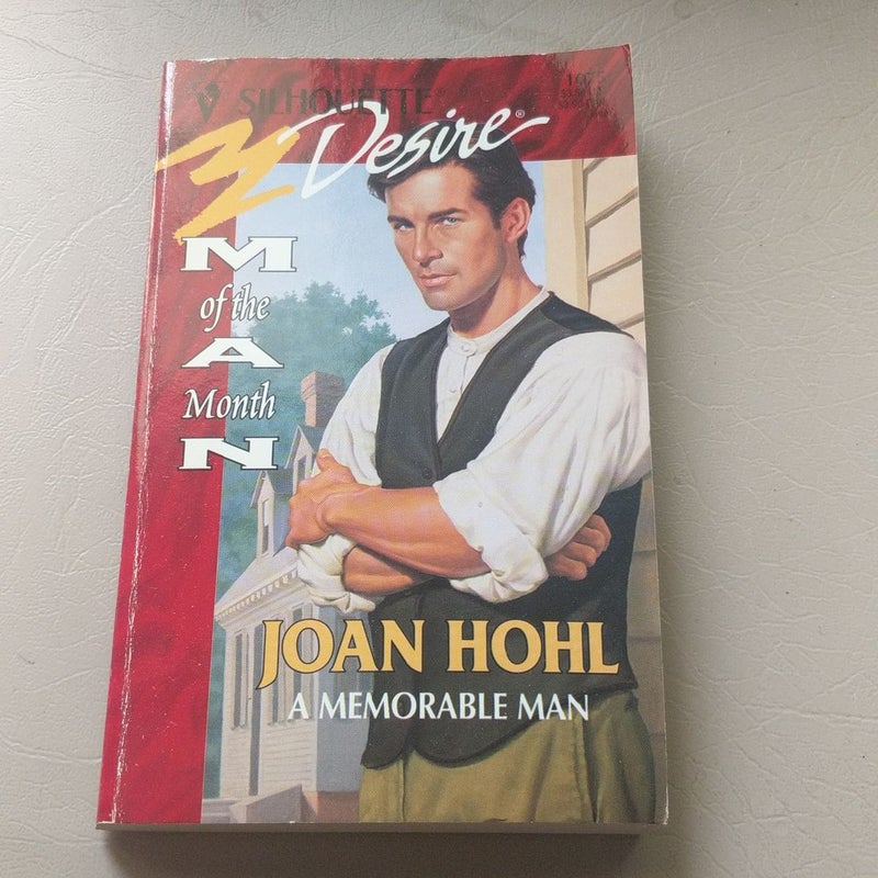 A Memorable Man by Joan Hohl
