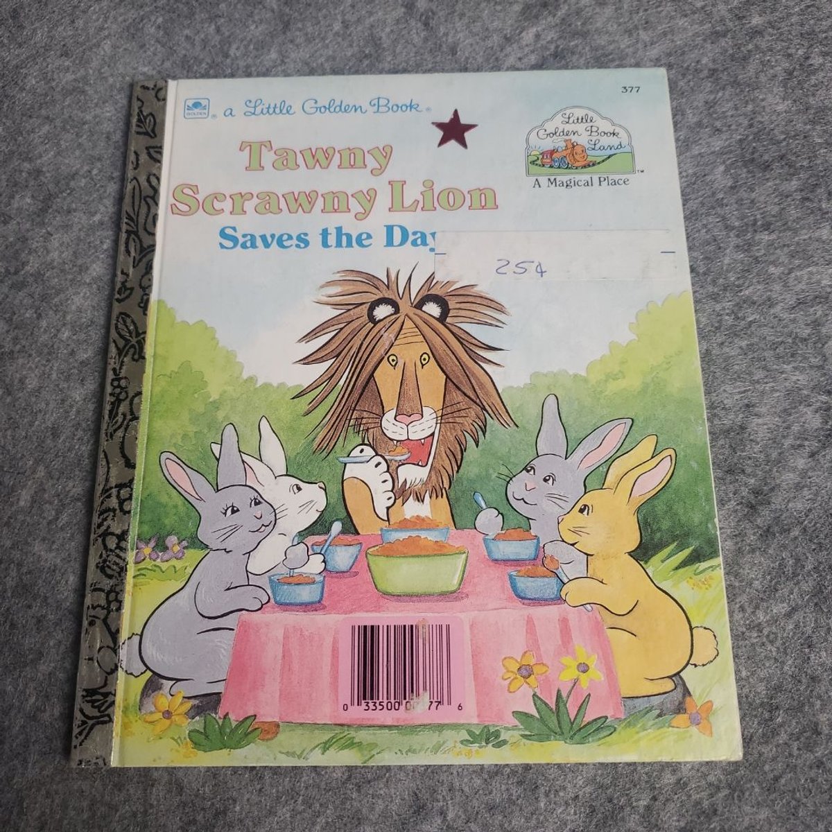 Tawny Scrawny Lion Saves the Day by Golden Books Staff