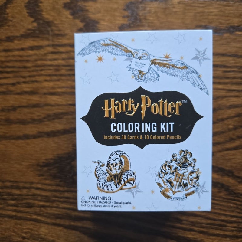 Harry Potter Coloring Kit by Running Press