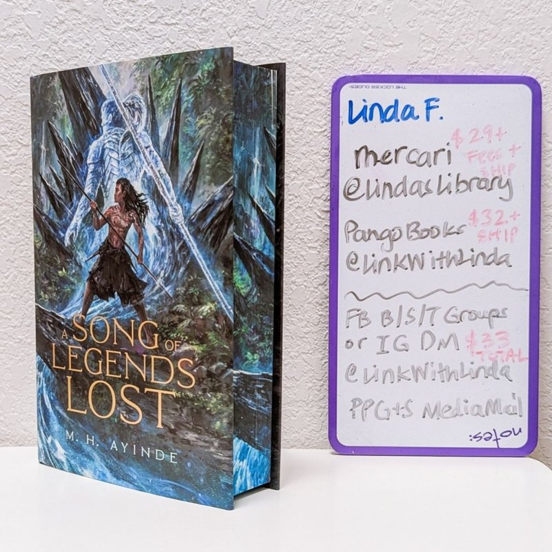 A Song of Legends Lost by M. H. Ayinde, Hardcover | Pangobooks
