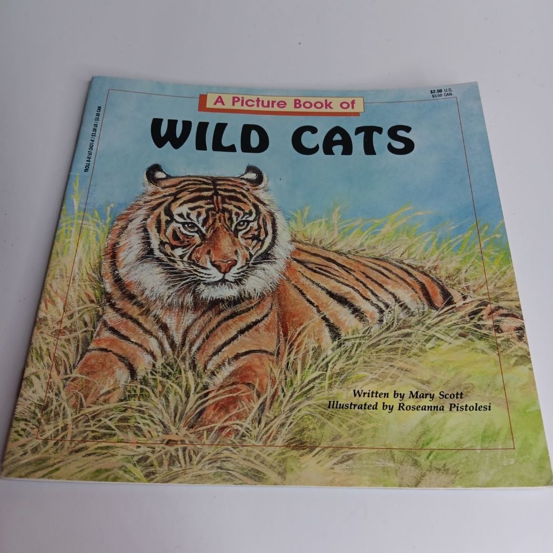 A Picture Book of Wild Cats by Mary Scott