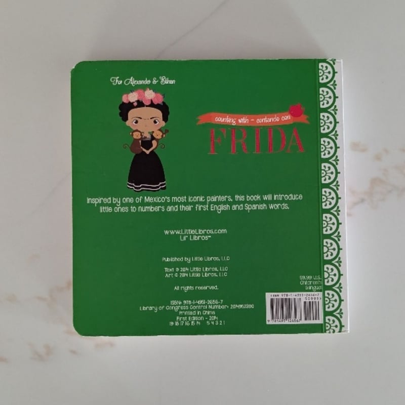 Counting with/Contando con Frida by Patty Rodriguez, Ariana Stein