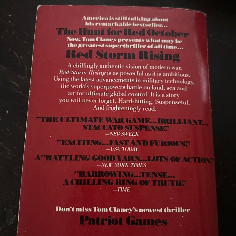 Red Storm Rising by Tom Clancy, Paperback | Pangobooks