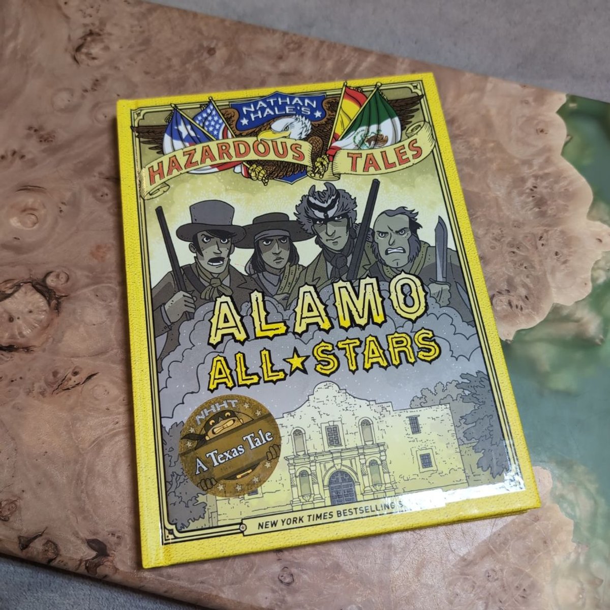 Alamo All-Stars (Nathan Hale's Hazardous Tales #6) by Nathan Hale