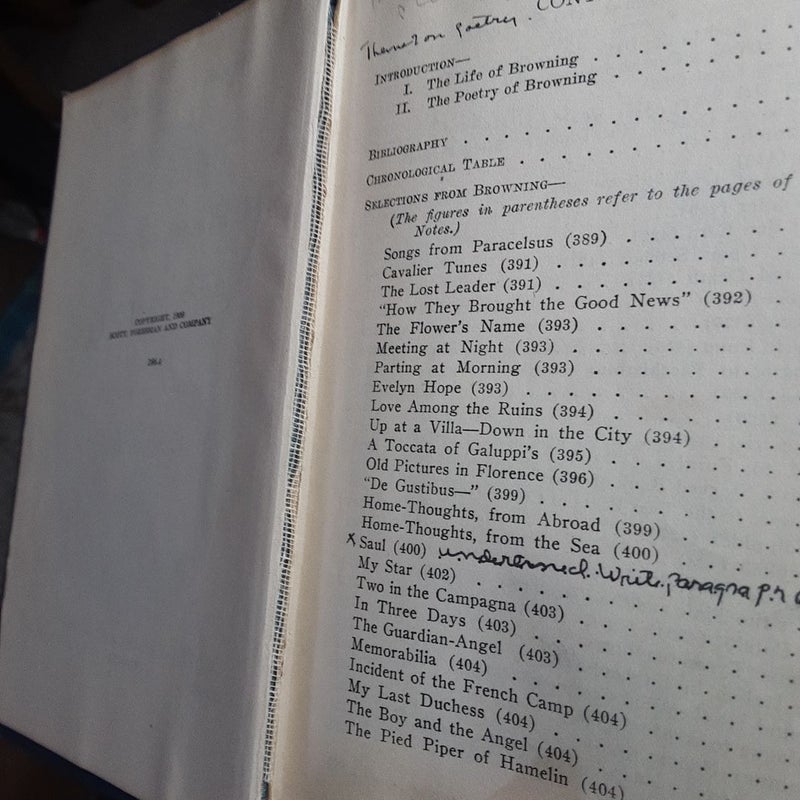 Browning Selected Poems Pippa Passes by Robert Browning, Hardcover ...