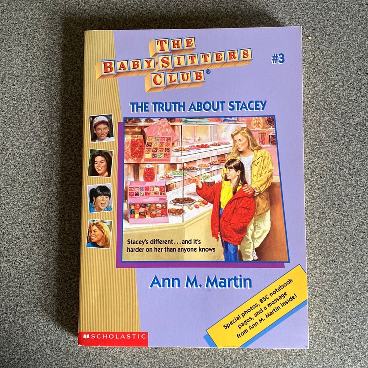 The Truth about Stacey by Ann M. Martin