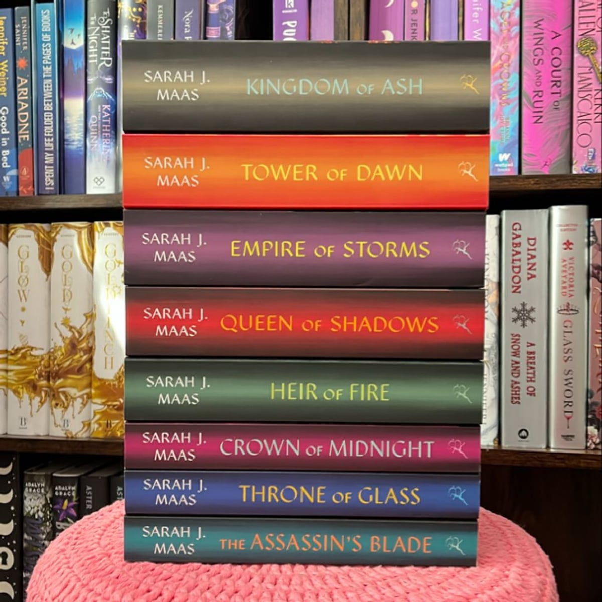 Throne of Glass -(FULL SERIES) by Sarah J. Maas, Paperback | Pangobooks