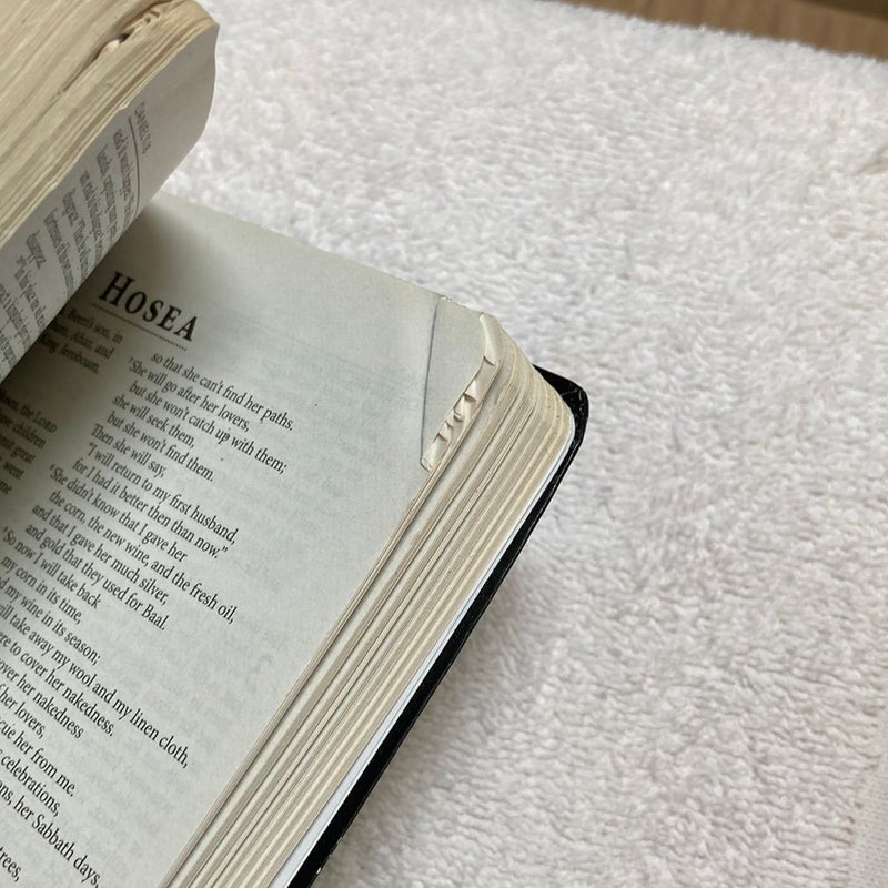 Compact Thin Bible Ecoleather Black by Common English Bible