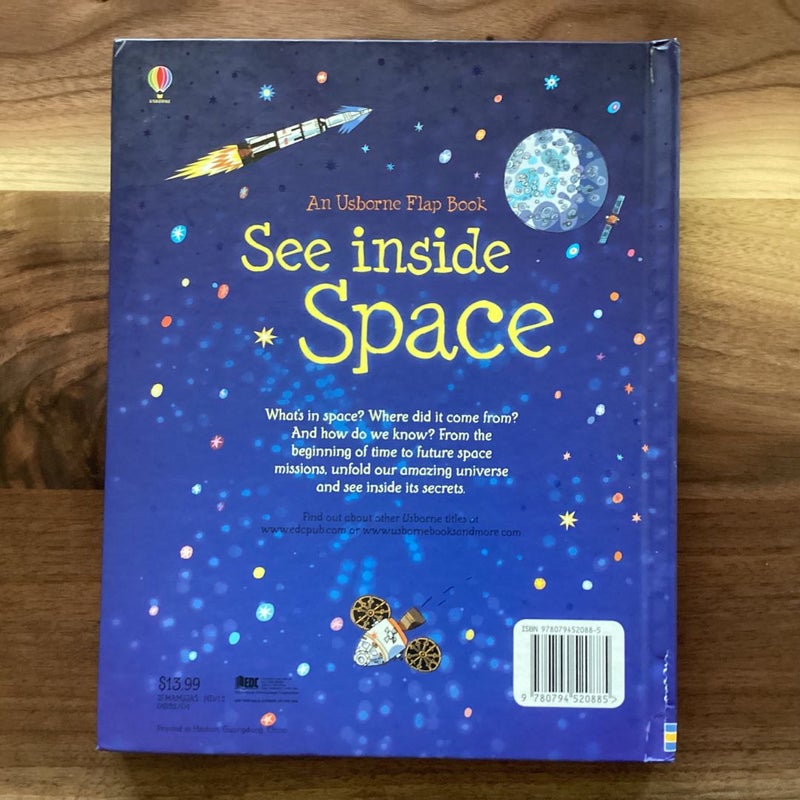 See Inside Space by Katie Daynes, Hardcover | Pangobooks