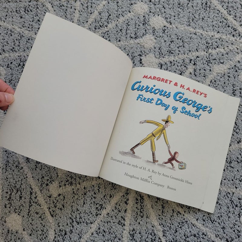 Curious George's First Day of School by Greg Paprocki, Paperback ...