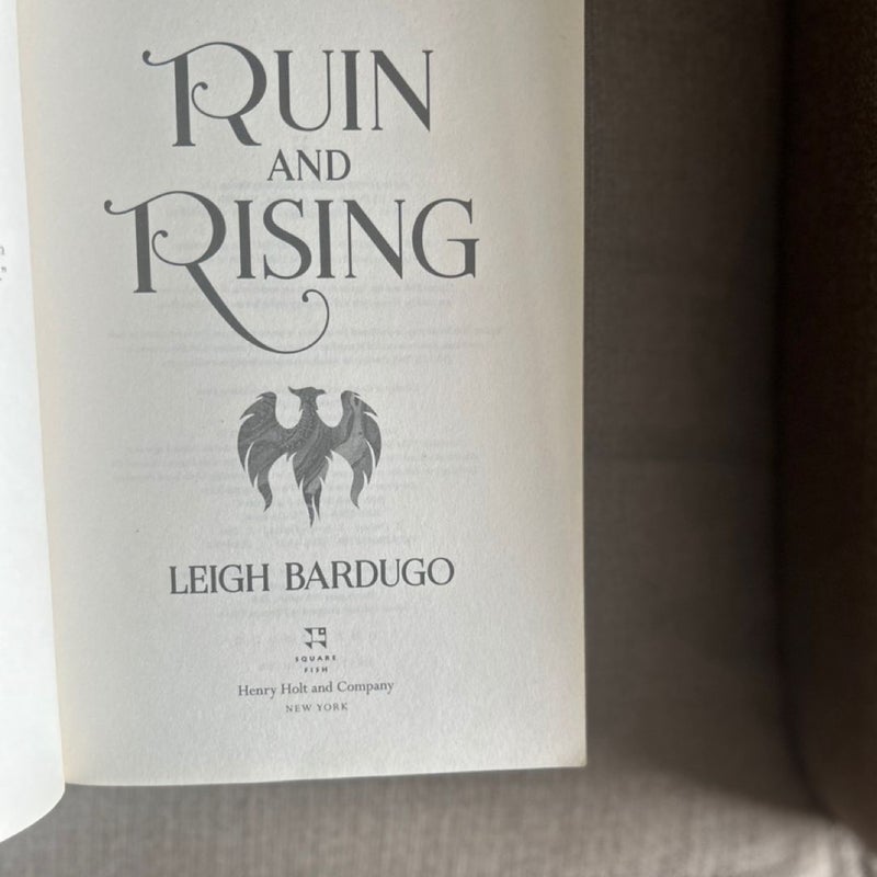 Ruin and Rising by Leigh Bardugo