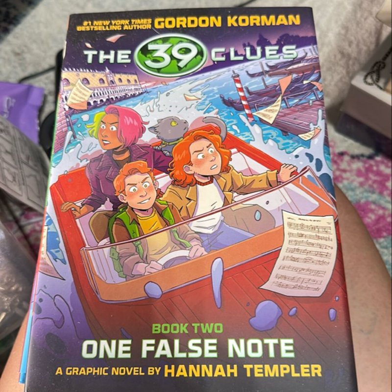 39 Clues: One False Note: a Graphic Novel (39 Clues Graphic Novel #2 ...