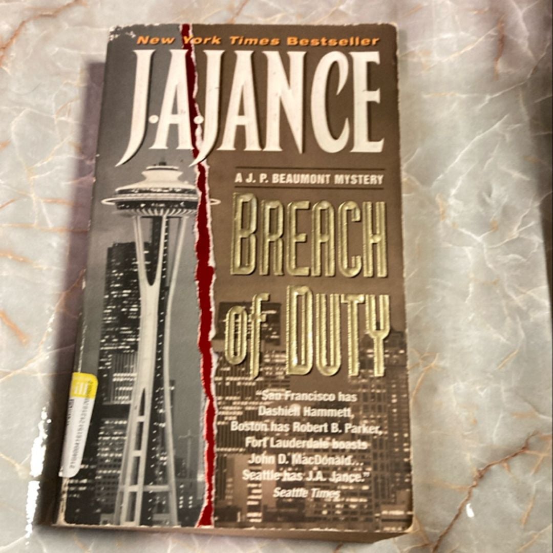 Breach of Duty by J.A. Vance, Paperback | Pangobooks