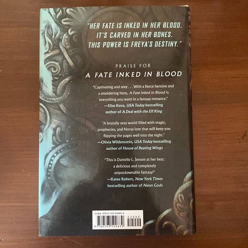 A Fate Inked in Blood by Danielle L. Jensen, Hardcover | Pangobooks