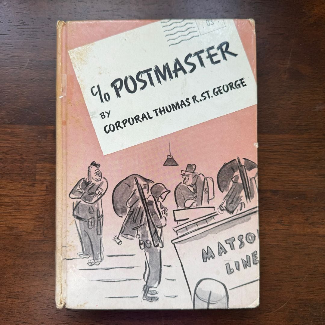 C/O Postmaster by Thomas R St. George, Hardcover | Pangobooks