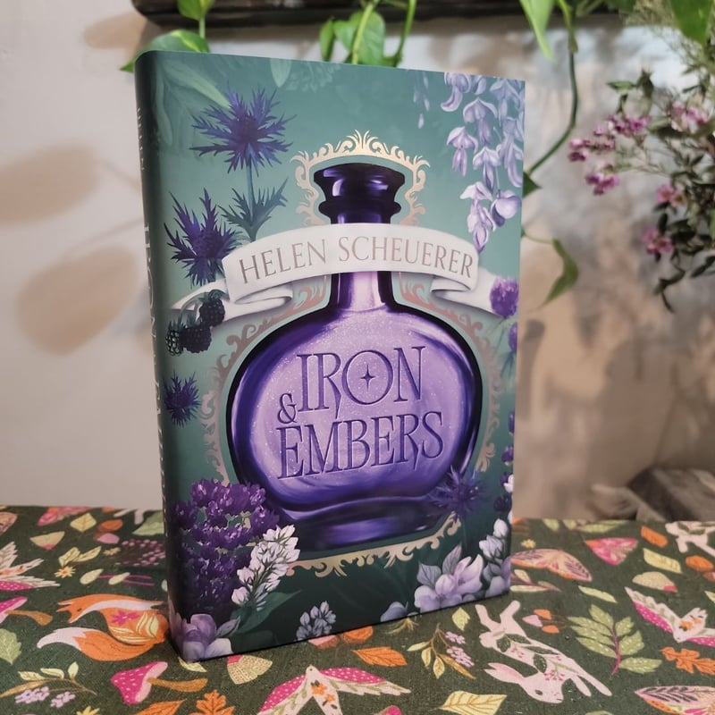 Fairyloot special edition Iron & Embers by Helen Scheuerer, Hardcover ...