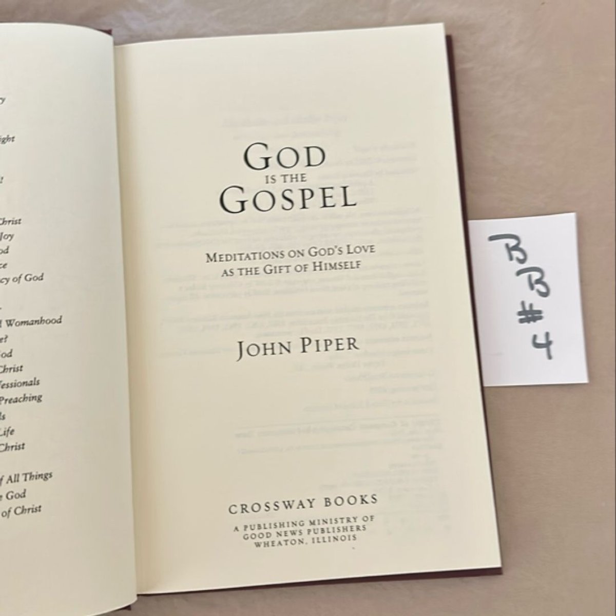 God Is the Gospel by John Piper, Christina Thurairatnam, Steve May ...