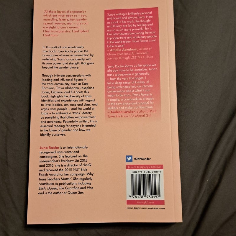 Trans Power by Juno Roche, Paperback | Pango Books