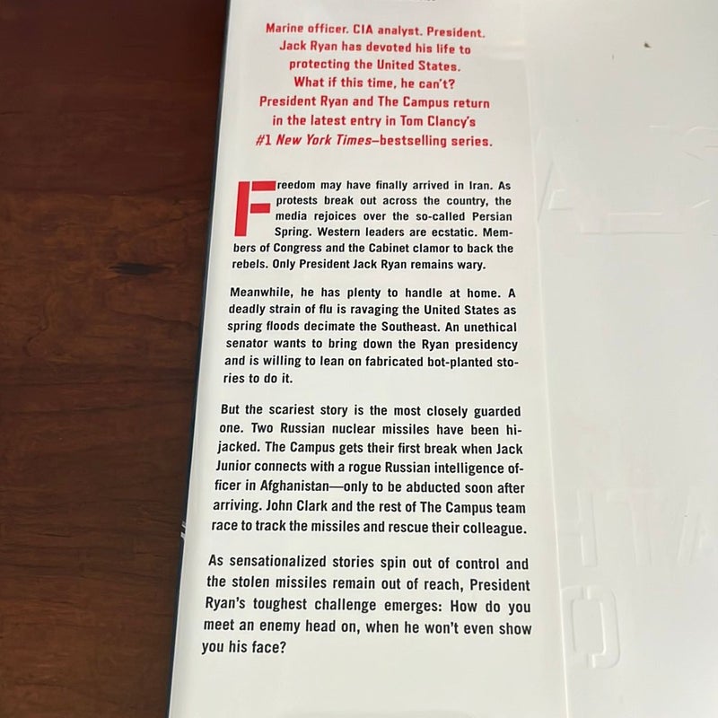 Tom Clancy Oath of Office by Marc Cameron