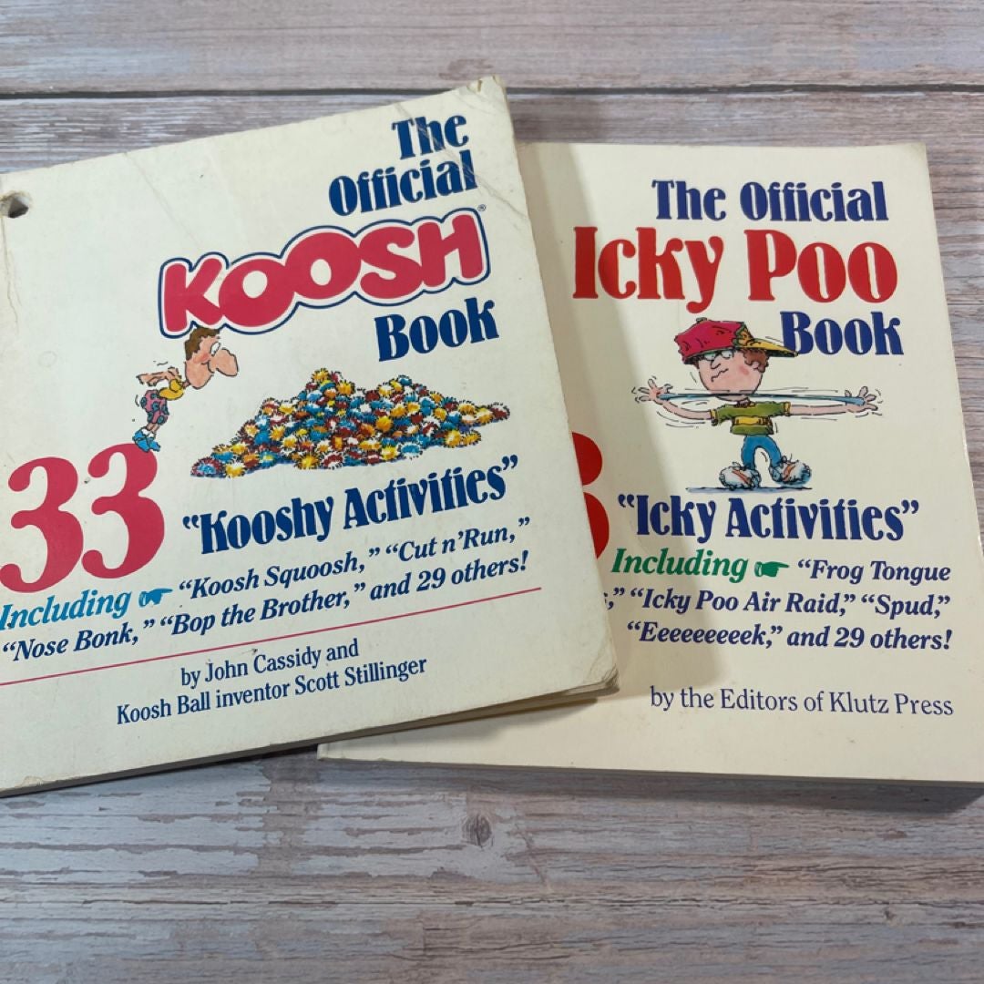 The official koosh and icky poo books by John cassidy, Paperback ...