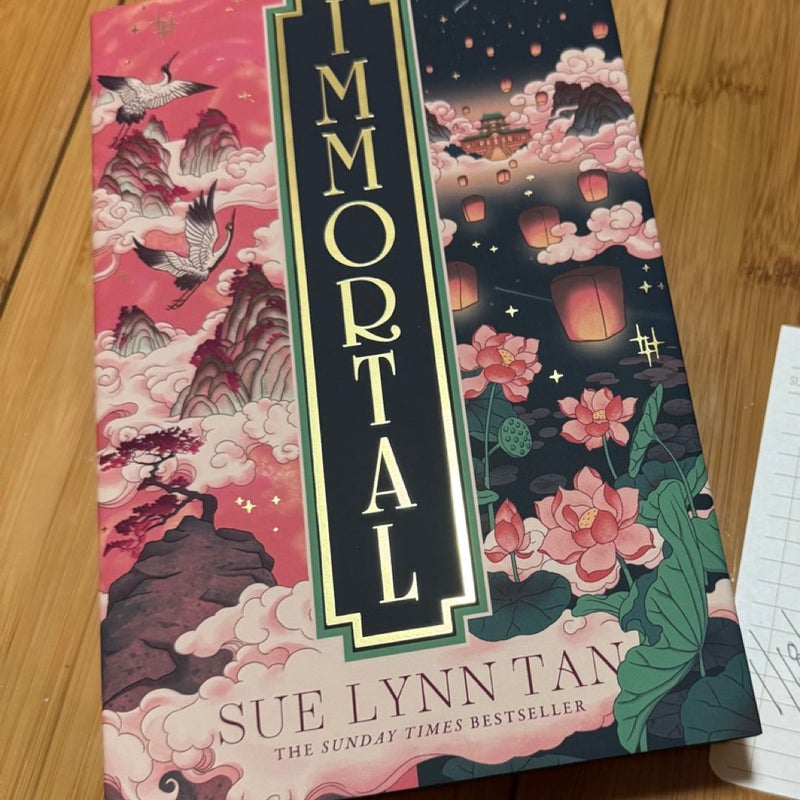 Immortal (Fairyloot special edition) by Sue Lynn Tan, Hardcover | Pangobooks