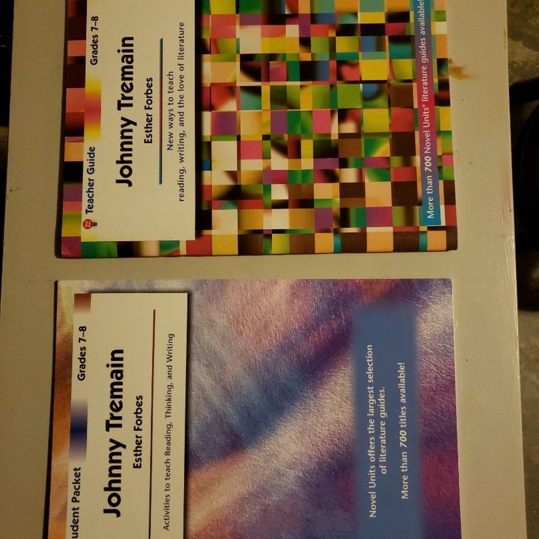 Johnny Tremain Novel Units Teacher Guide by Novel Units