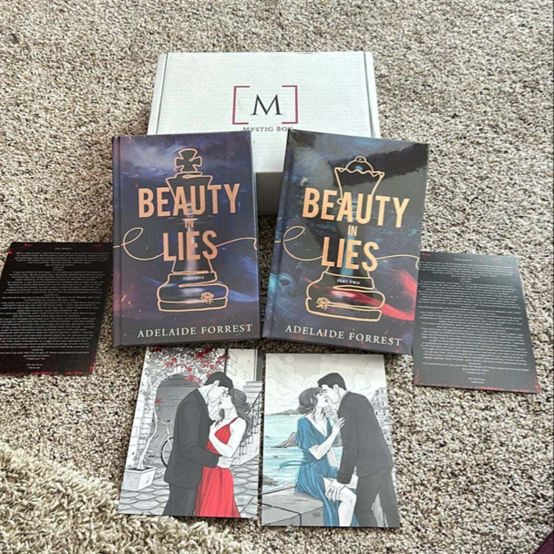 *Mystic Box* Beauty In Lies pt. 1&2 by Adelaide Forrest, Hardcover ...