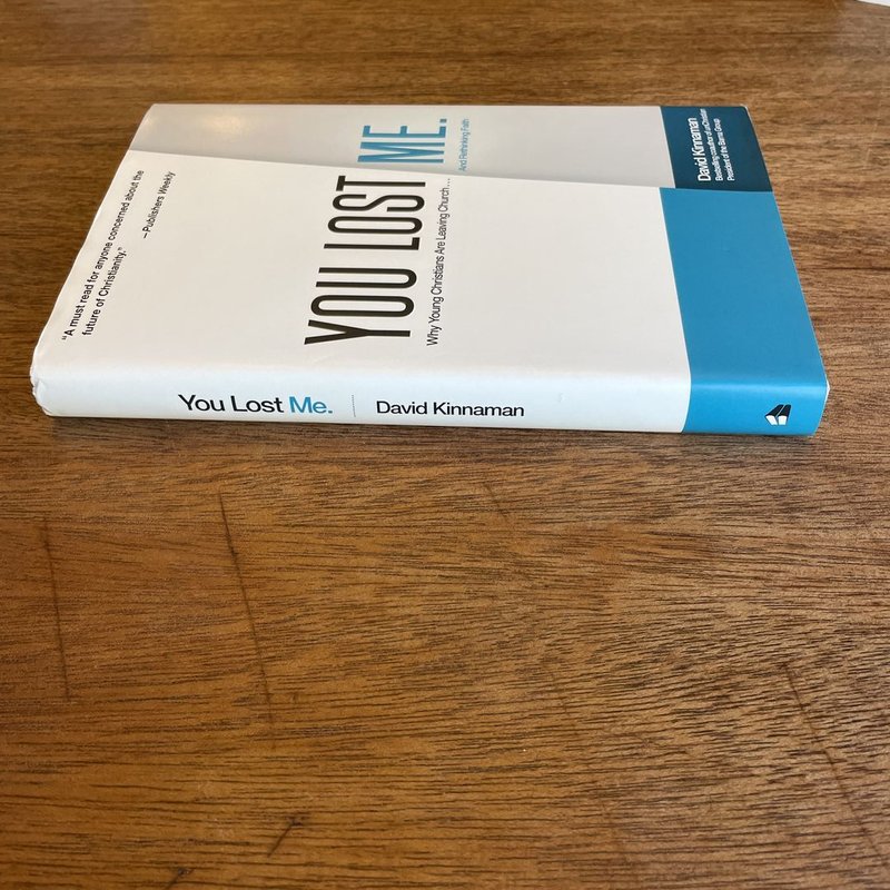 You Lost Me by David Kinnaman, Hardcover | Pangobooks