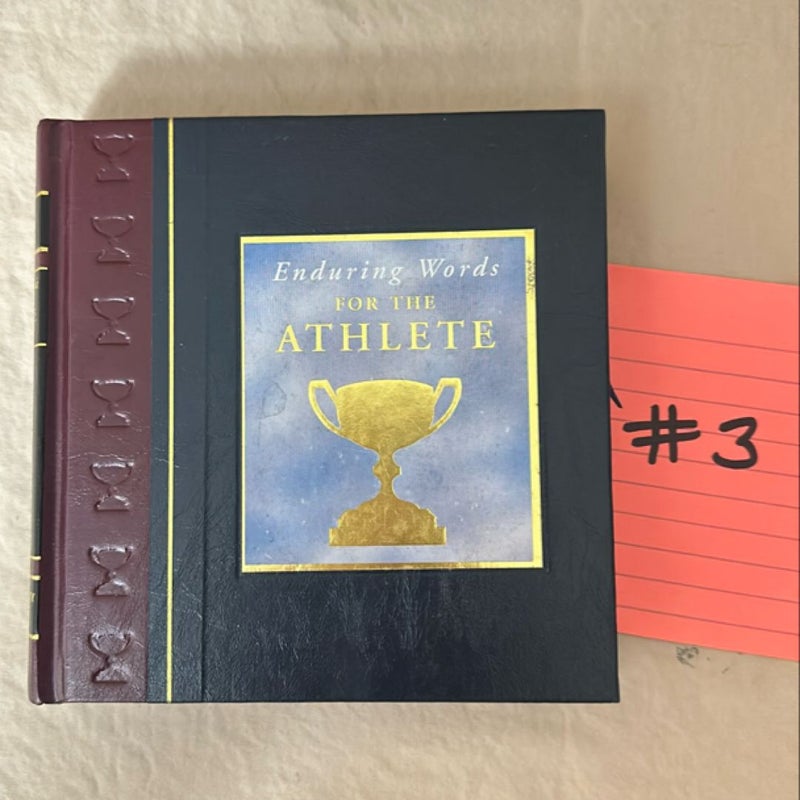 Enduring Words for the Athlete by Carson-Dellosa Publishing Staff