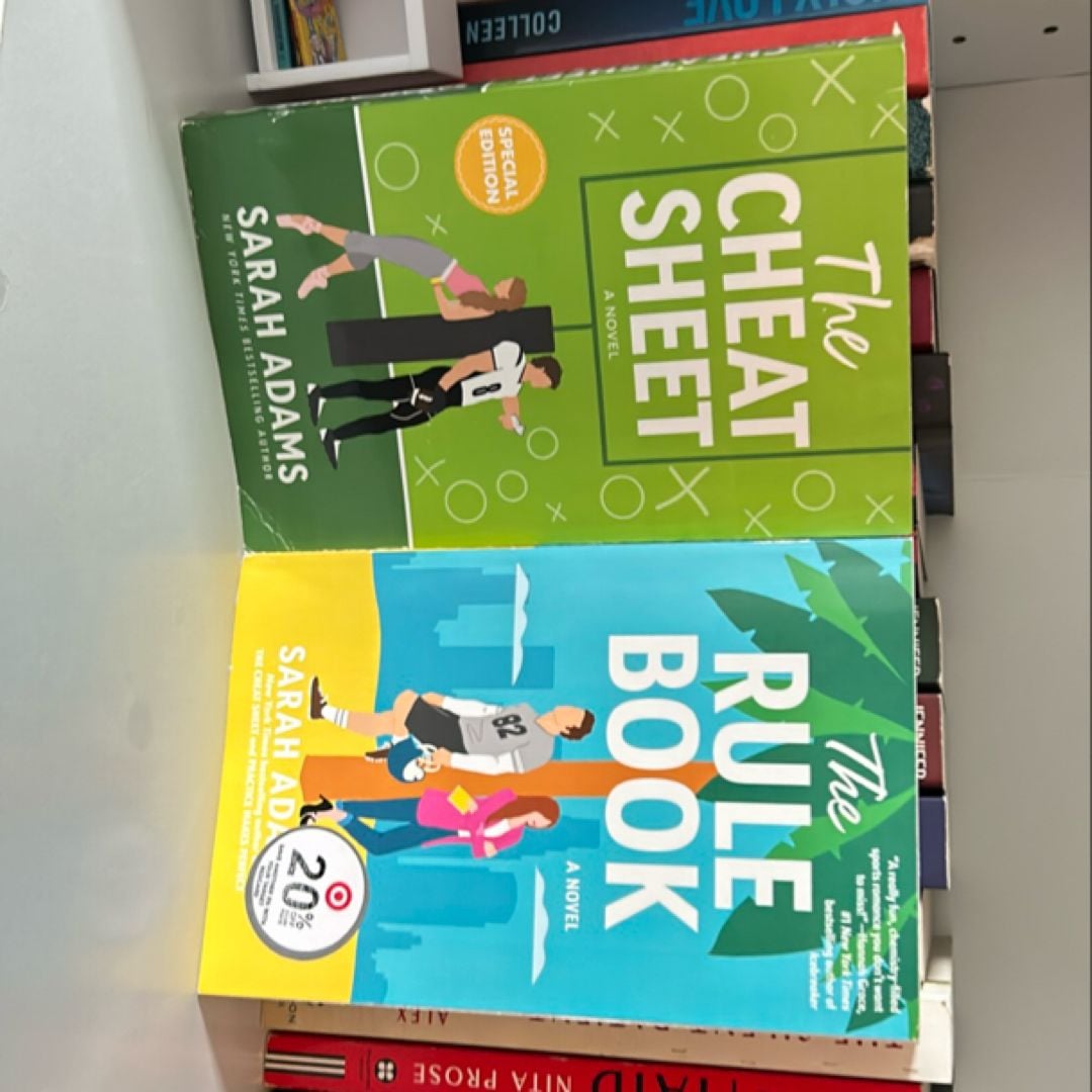 The cheat sheet and the rule book by Sarah Adams , Paperback | Pangobooks