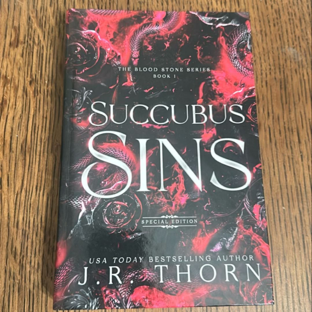 PENDIND Succubus Sins- Book 1 by J.R. Thorn, Hardcover | Pangobooks