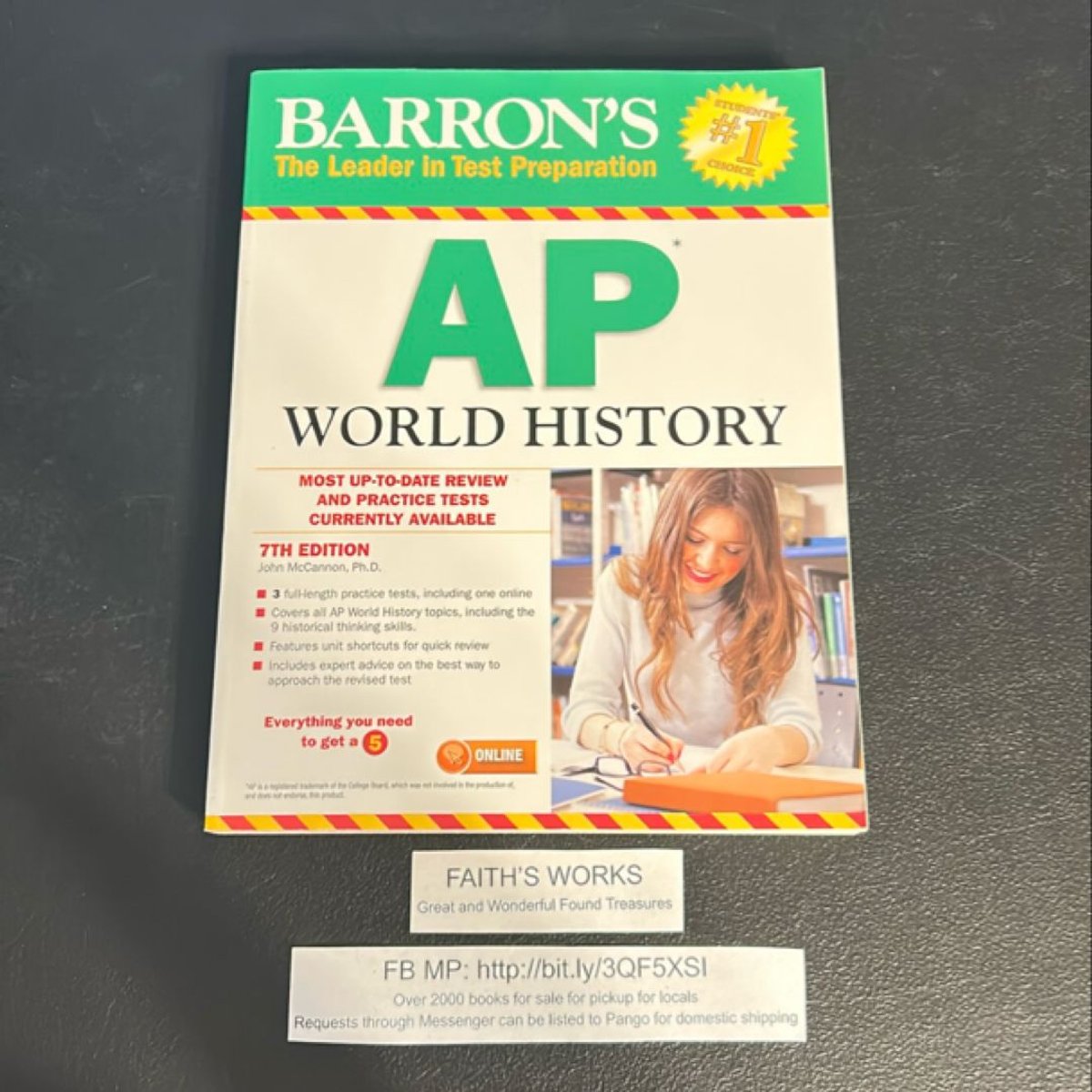 Barron's AP World History, 7th Edition by John McCannon